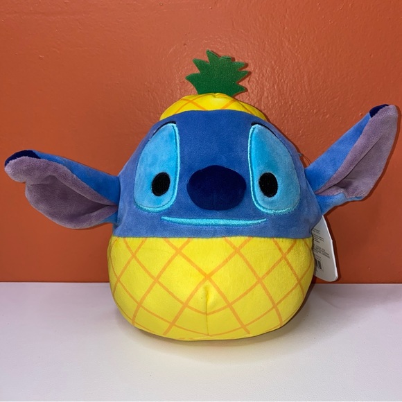 Squishmallows | Toys | Disney Squishmallow Pineapple Stitch 7 | Poshmark